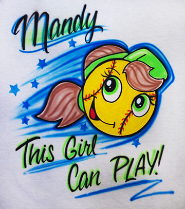 MecaBrush - Personalized Vinyl Decals and Custom Airbrush - Fastpitch ...